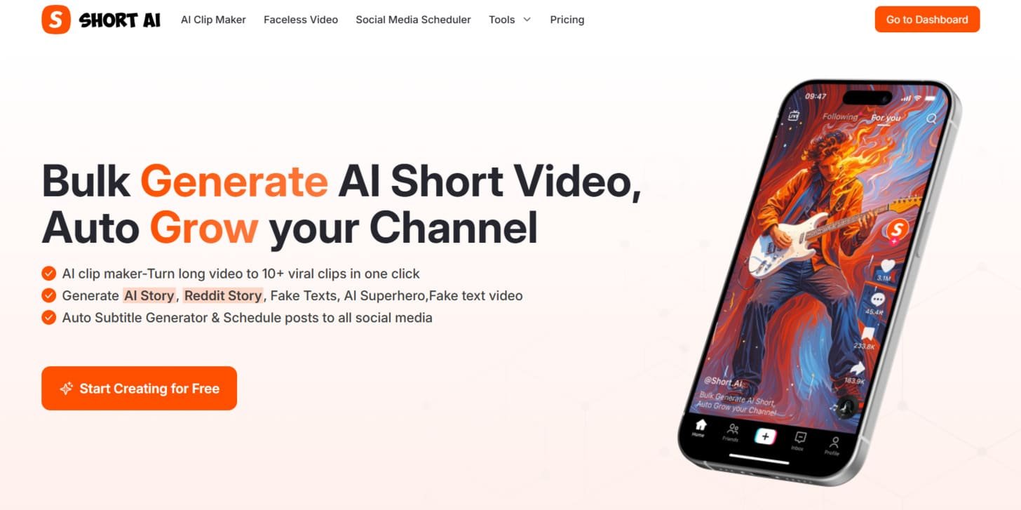 Short AI Review 2025: Generate Viral AI Short Videos